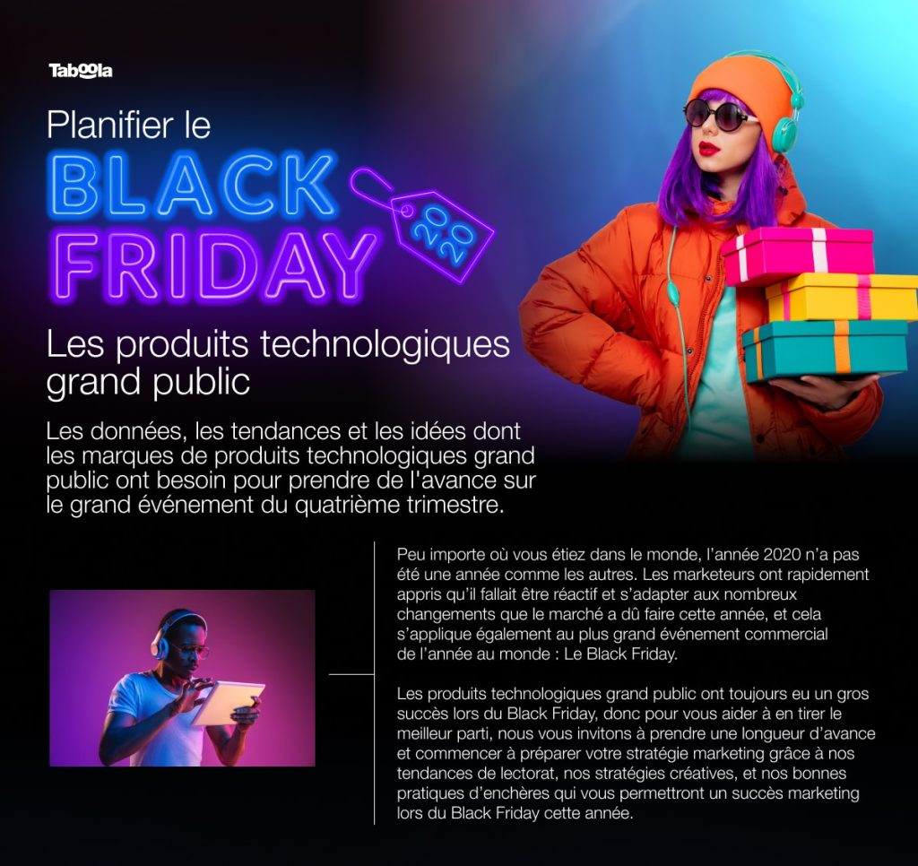 Planifier le Black Friday 2020 : Les produits technologiques grand public