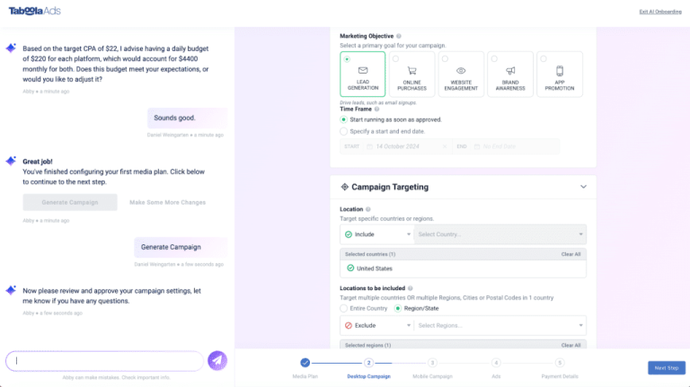 Abby by Taboola: Generative AI for Easy and Effective Advertising