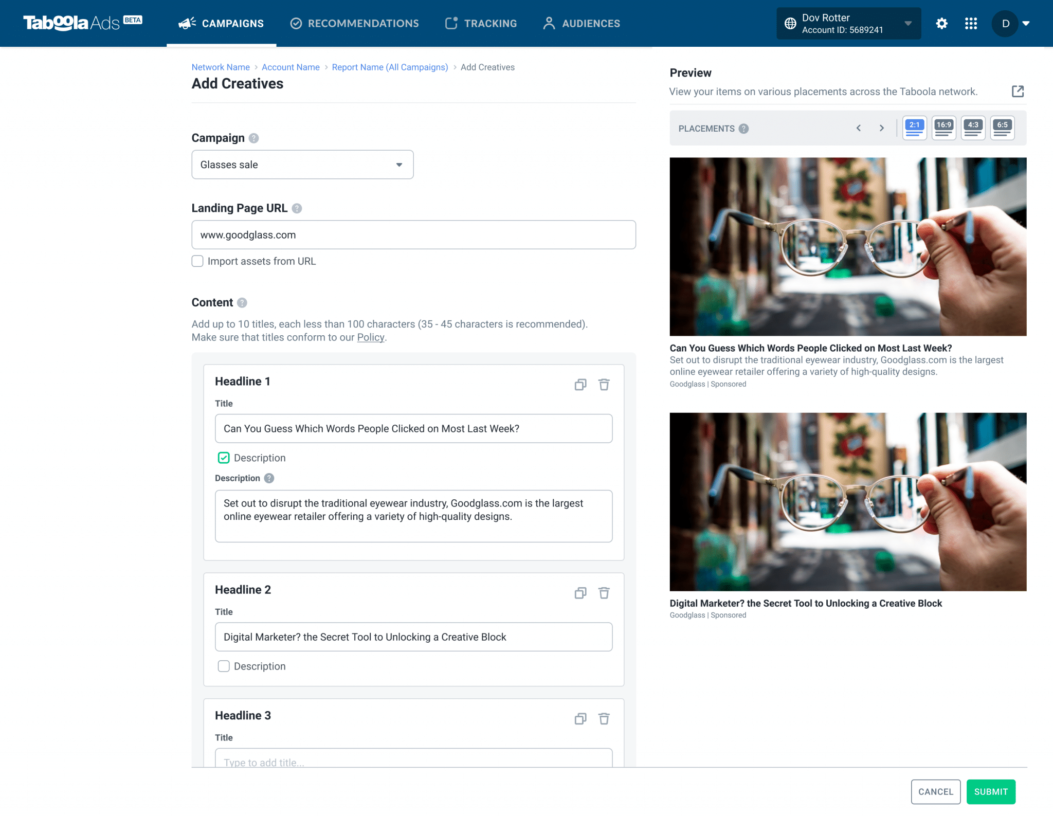 Introducing the New Taboola Ads Dashboard