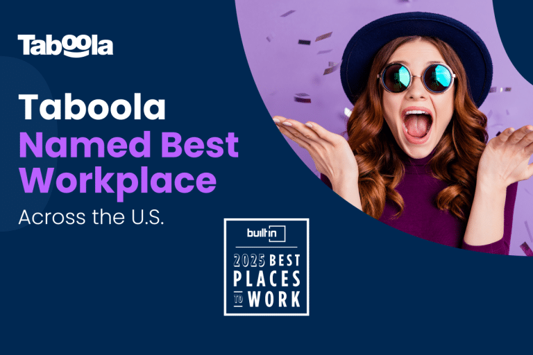 Taboola Named Best Workplace 2025